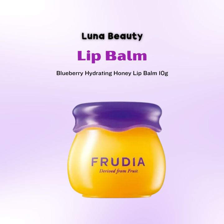 [Frudia] Blueberry Hydrating Honey Lip Balm 10g [LunaBeauty] | Lazada