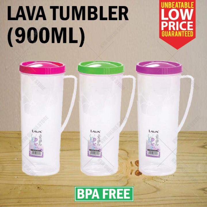 LAVA Tumbler TB315 Plastic Drinking Water Bottle Eco Friendly BPA FREE ...
