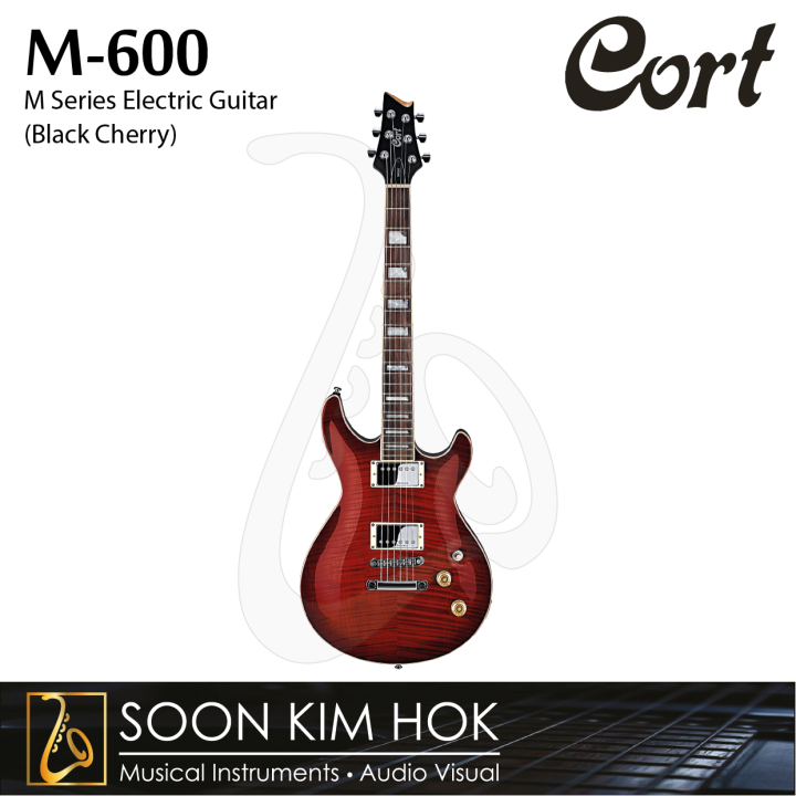 CORT M-600 M Series Electric Guitar (Black Cherry) (M600) | Lazada