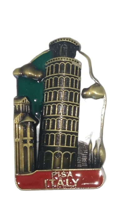 PISA ITALY FRIDGE METAL REF MAGNET INTERNATIONAL COUNTRY LANDMARK ...