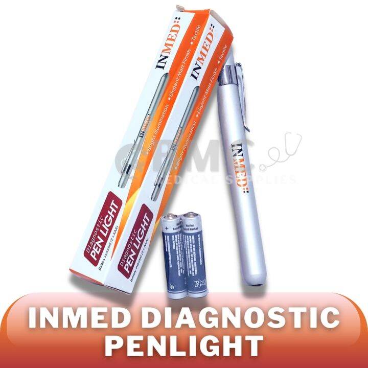 Diagnostic Lamp/Penlight [Yellow Light -Inmed/ Indoplas]- (Free Battery) | Lazada PH