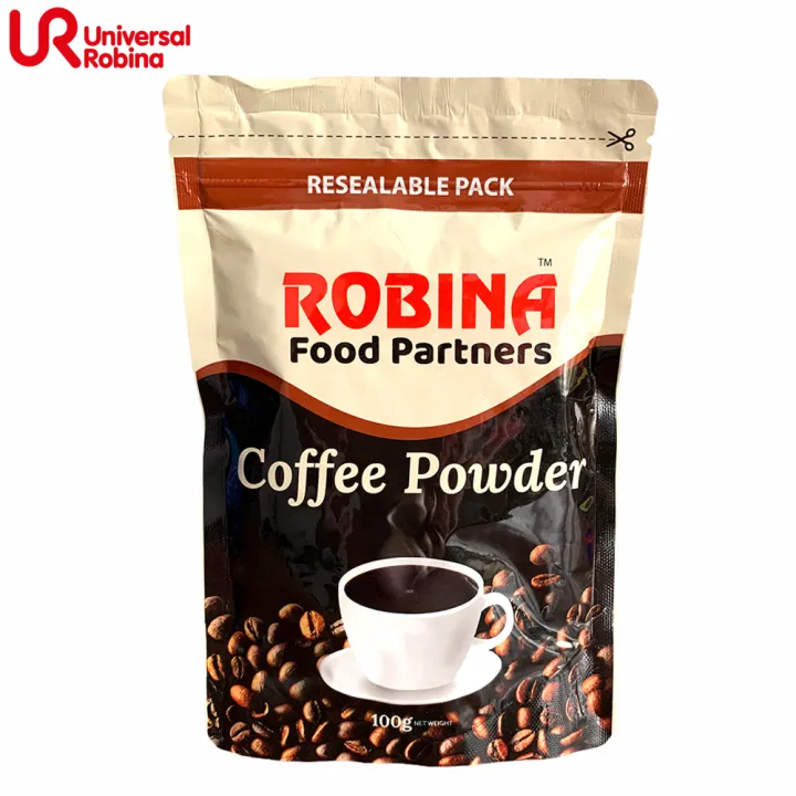 COFFEE POWDER 100g - by Robina Food Partners - Universal Robina ...