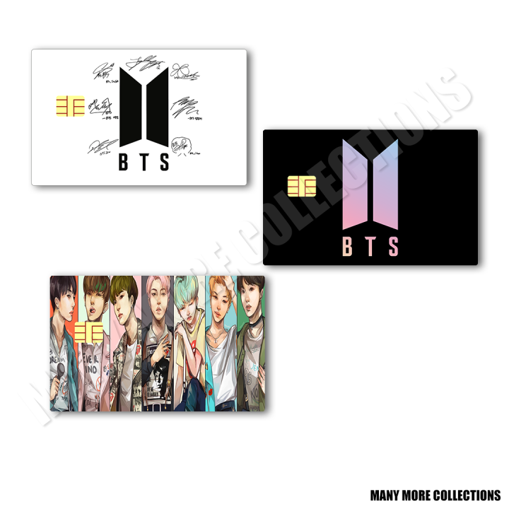 BTS Kpop ATM DEBIT BANK Card Skins Stickers | Lazada PH