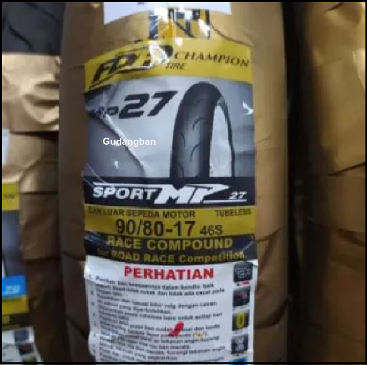 Ban luar FDR Sport MP27 90 80 17 Race Compound Soft Balap Tubeless Motor Ninja Satria Bebek ...