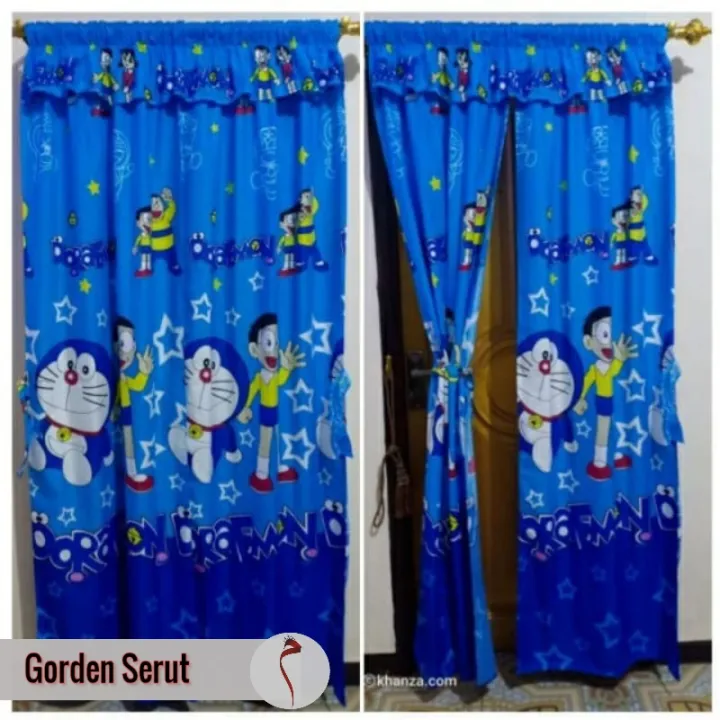 Gorden Serut Belah Tengah Karakter Doraemon | Lazada Indonesia