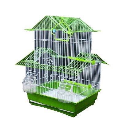 Parrot cage queen luxury double-decker giant castle rabbit cage villa ...