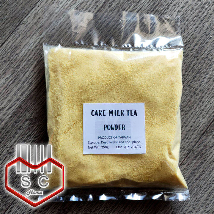 TAIWAN CAKE POWDER 250g Milk Tea Flavors Ingredients Supplies ...