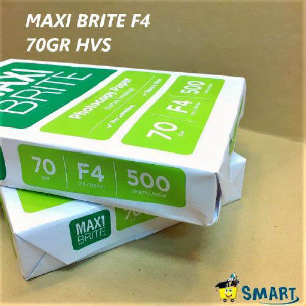 KERTAS HVS MAXI BRITE F4 70 GRAM | Lazada Indonesia