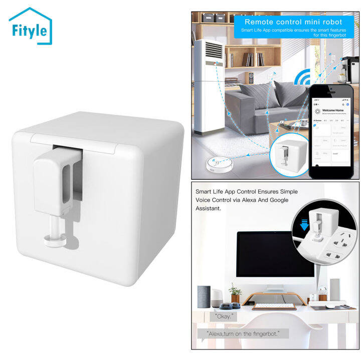 Fityle Switch Bot Smart Switch Button Pusher, No Wiring, Wireless App Timer Control | Lazada PH