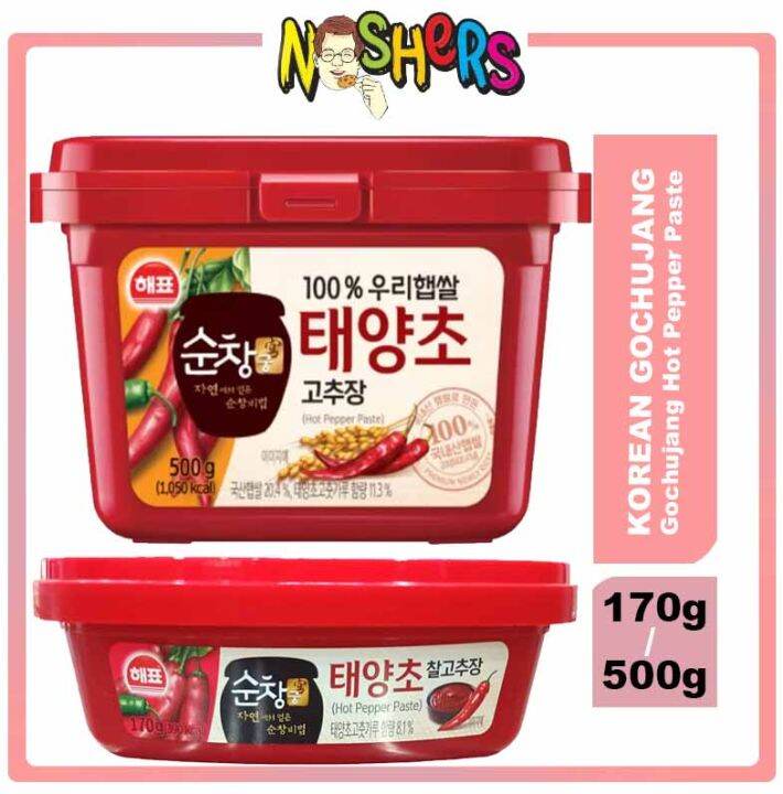 Noshers Korean Gochujang Haepyo Sajo Hot Pepper Paste 170g/500g | Lazada PH