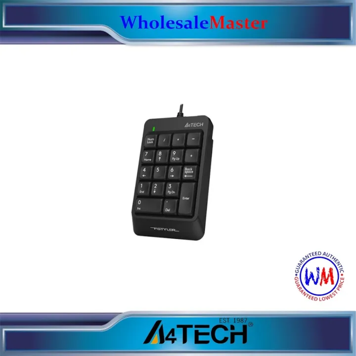 A4Tech FK13M Micro USB / USB (w adapter) Numeric Keypad | Lazada PH
