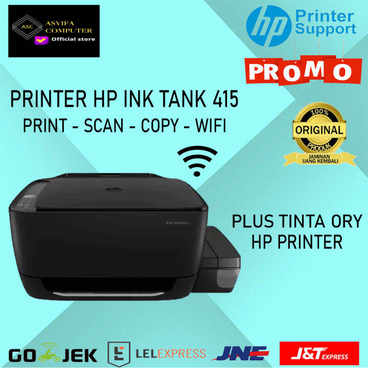 Printer Hp Ink Tank 415 All-in-One Printer-print-scan-copy-wifi ...