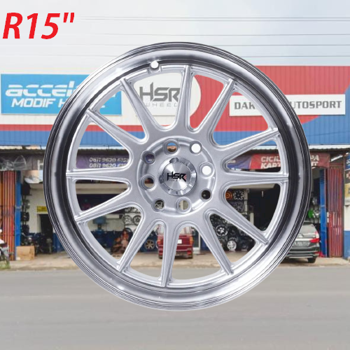 Velg Ring 15 Rata Body Lebar 6,5 Tipe Hsr Ende Untuk Mirage Picanto ...