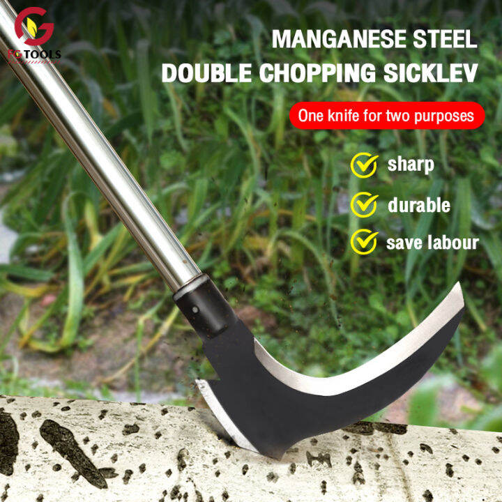 Multifunctional Double Chopping Sickle for Farmer: Ideal for Harvesting ...