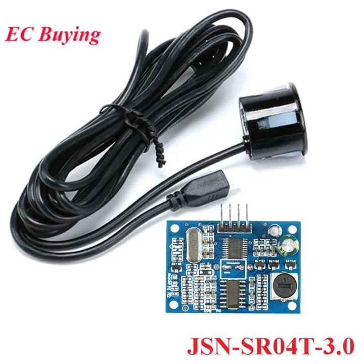 กันน้ำอัลตราโซนิกโมดูล JSN-SR04T-3.0 JSN-SR04T ระยะทางวัด Transducer เซ็นเซอร์สำหรับ A Rduino ...