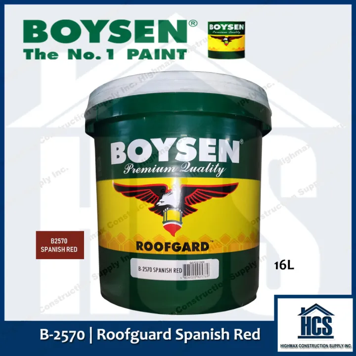 Boysen Fast Drying Roofgard for Galvanized Iron Surfaces/Unglazed Roof ...