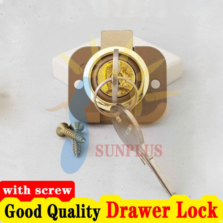 Wardrobe Cabinet Drawer Lock Cupboard Desk Locks Showcase Lock with ...