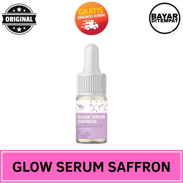 Glow serum saffron - serum saffron glowing | Lazada Indonesia