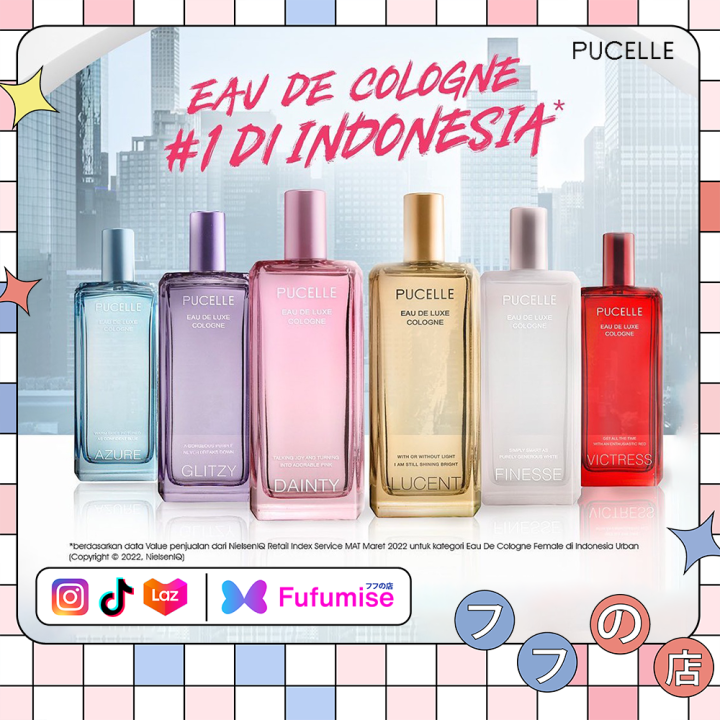 PUCELLE Eau De Luxe Cologne 100ml | Body Spray 150ml | Parfum Perfume ...