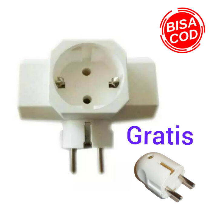 Broco colokan - broco alat listrik lengkap - steker T bonus colokan ...