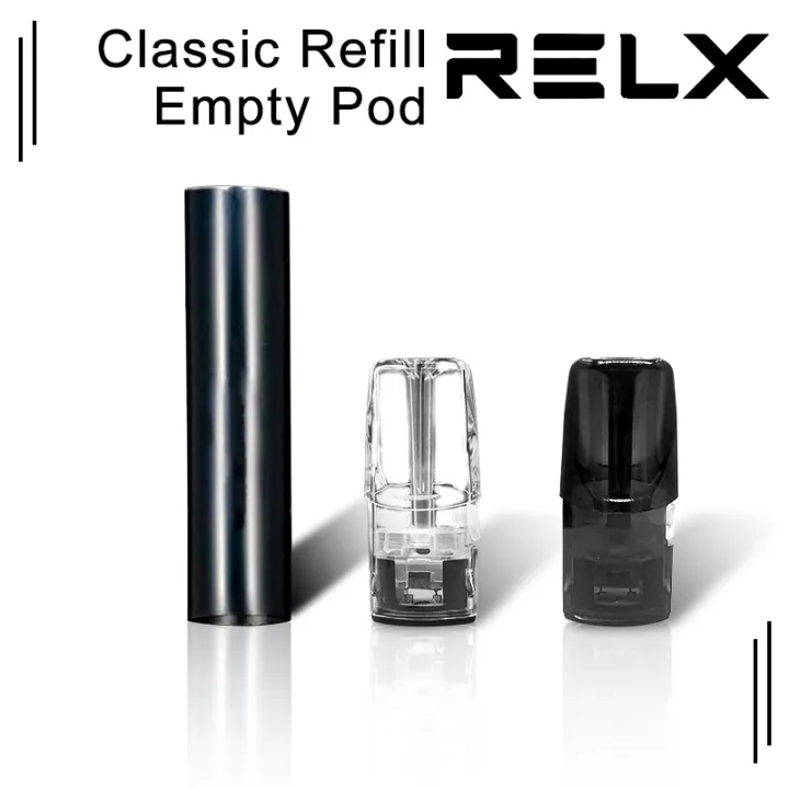 Ready stock RELX Classic Refillable Empty Pod / Relx pods Refill Juice ...