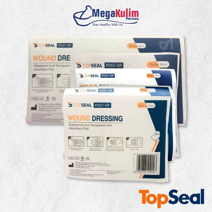 Topseal Post-Op Wound Dressing 1's | Lazada