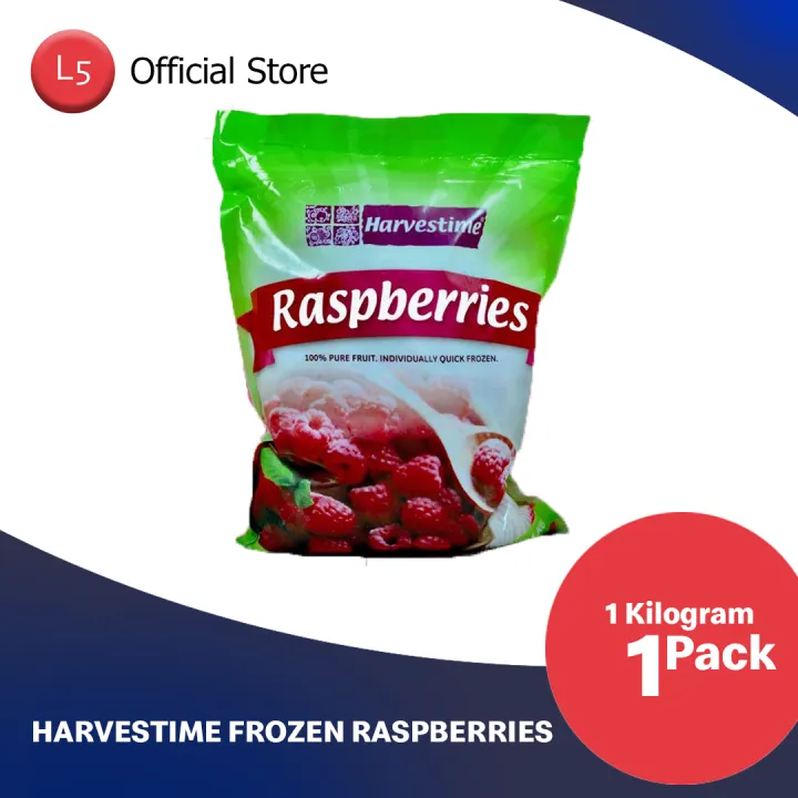 Harvestime Frozen Raspberries 1 Kg | Lazada PH