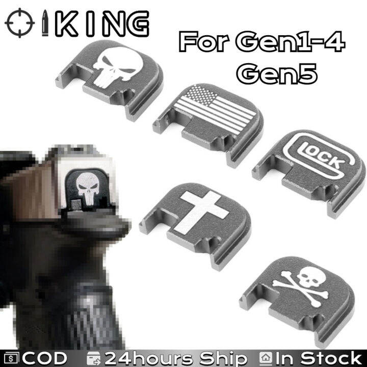 Oiking Performance Rear Slide Cover Back Plate for Glock Gen 1-4 Gen 5 ...