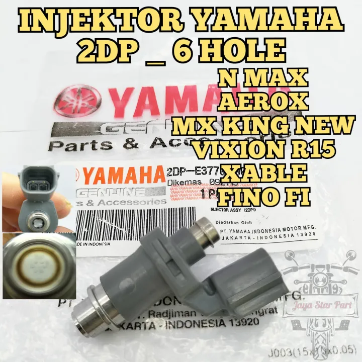 INJEKTOR YAMAHA 2DP 6 HOLE KUALITAS ASLI ORIGINAL YAMAHA YGP PRESISI ...