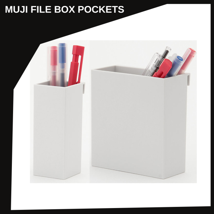 [D30] Muji File Box Pocket | Lazada PH