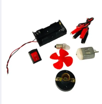 DIY Basic Electronics Starter Kit DC Motor and Lights 3V W/FAN | Lazada PH