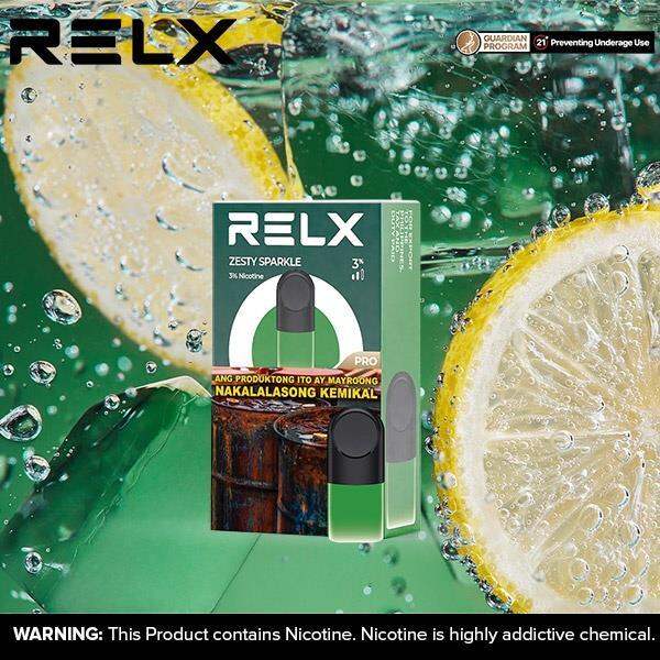 RELX POD PRO -ZESTY SPARKLE For Artisan Infinity and Eseential Devices ...
