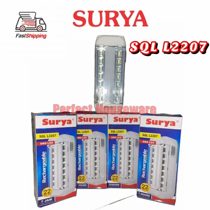 Lampu Emergency Surya SQL L2207 22SMD + Neon SMD Lampu Darurat Surya ... Lampu Emergency Surya SQL L2207 22SMD + Neon SMD Lampu Darurat Surya ...