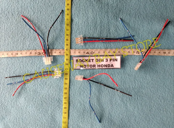 SOCKET DIM 3 PIN MOTOR HONDA | Lazada Indonesia