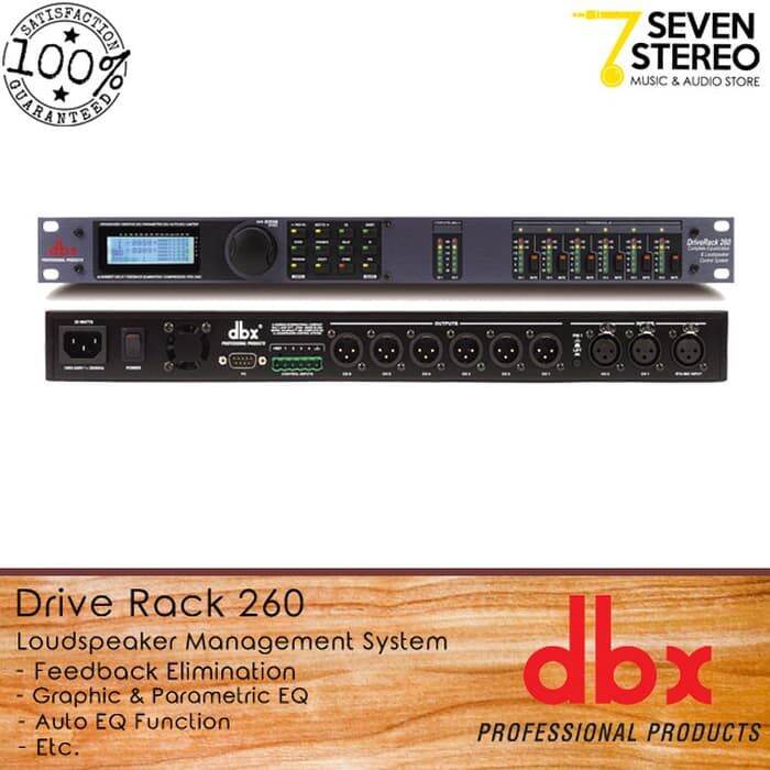 DBX DriveRack 260 Loudspeaker Management | Lazada Indonesia