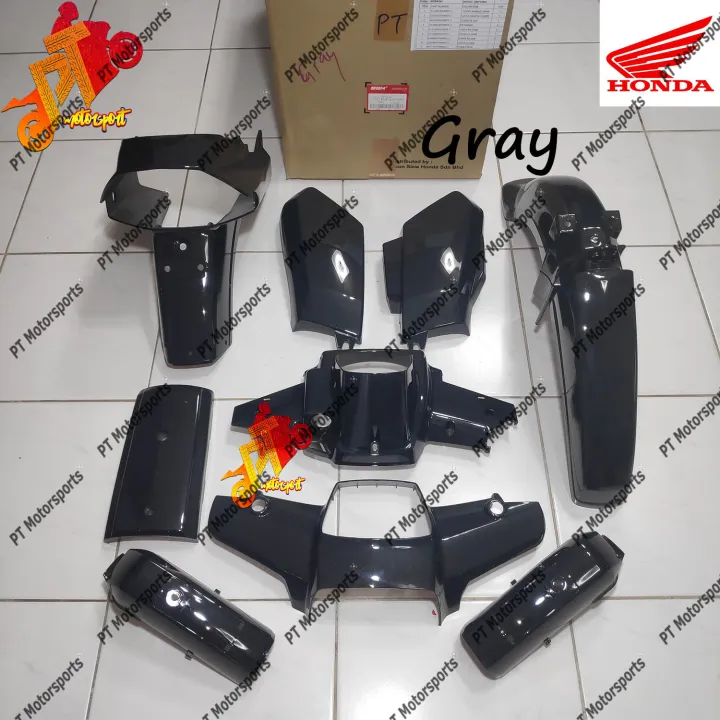 Honda BSH Ex5 Dream Cover Set Gray Grey kelabu Full Set Original | Lazada
