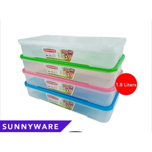 Sunnyware 728 EZI food keeper/Food plastic sealed /storage box ...