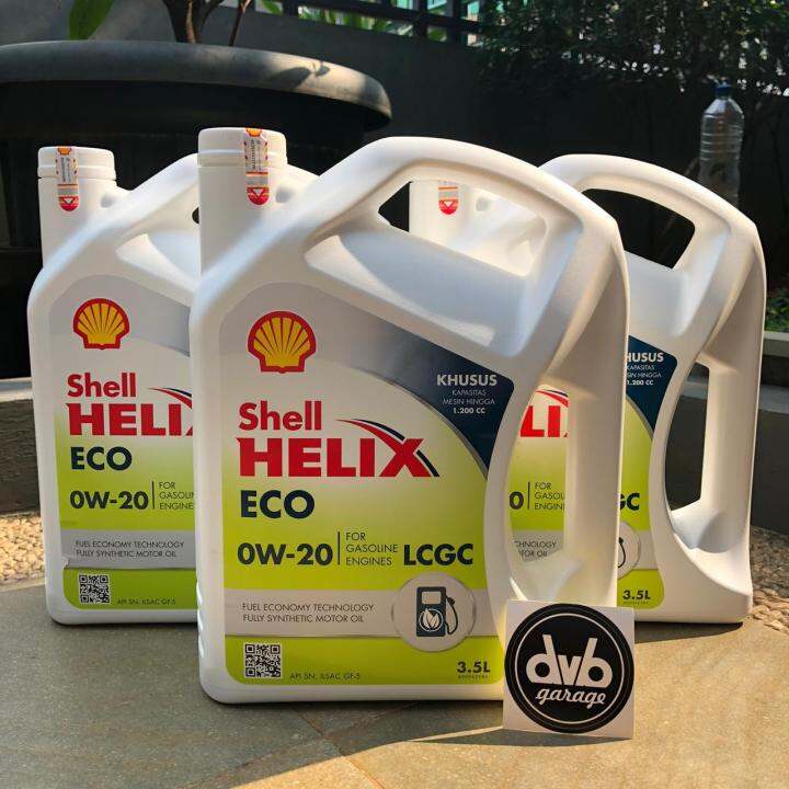 Shell Helix ECO 0W-20 3,5 Liter | Lazada Indonesia