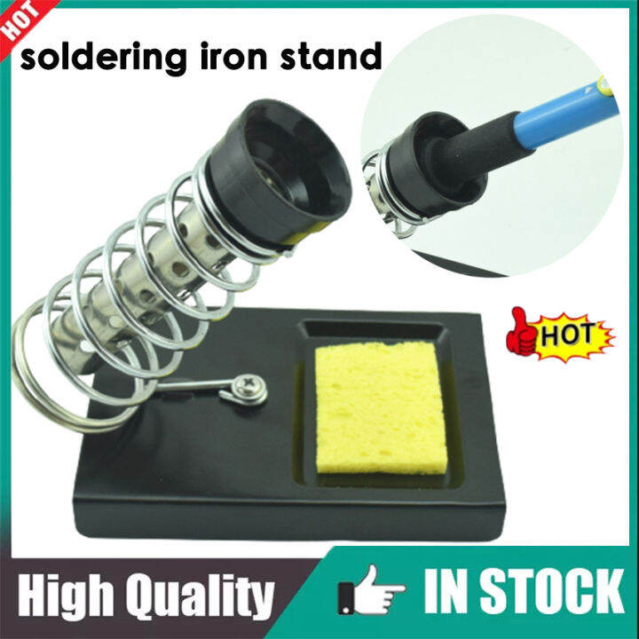 Soldering Iron Base Holder Rectangular Metal C-4 High Quality Solder ...