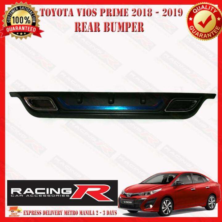Toyota Vios Prime 2018 to 2024 Rear Bumper Guard 2019 2020 2021 2022 ...