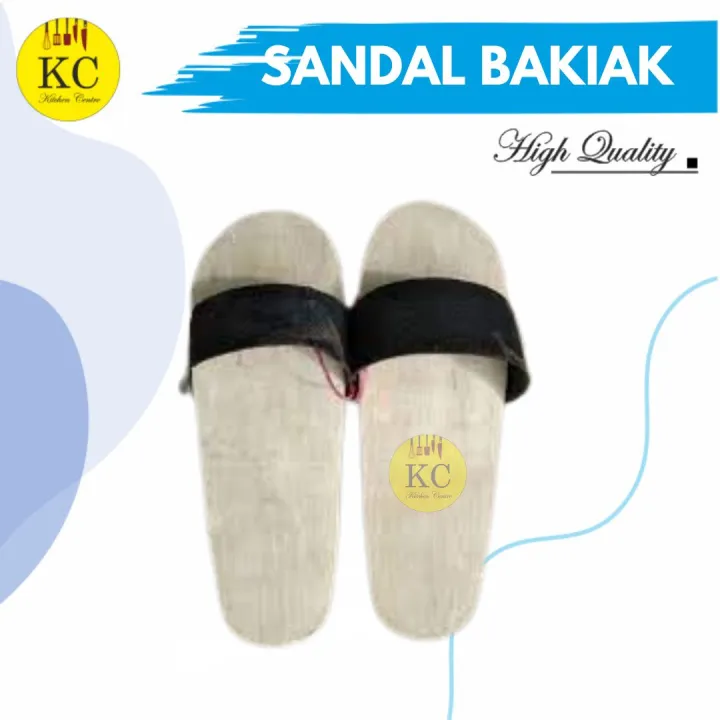 Sandal Bakiak Kayu Sandal Wudhu Sendal Kayu Sandal Jadul Bakiak Sendal ...