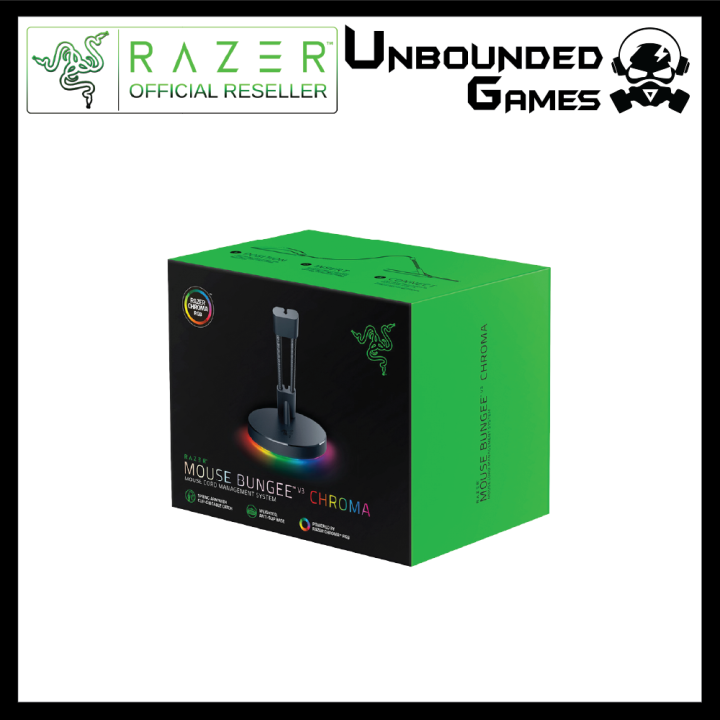 Razer Mouse Bungee V3 Chroma - Mouse cable bungee with Chroma RGB ...