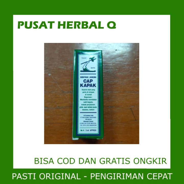 MINYAK ANGIN CAP KAPAK 3ML | Lazada Indonesia