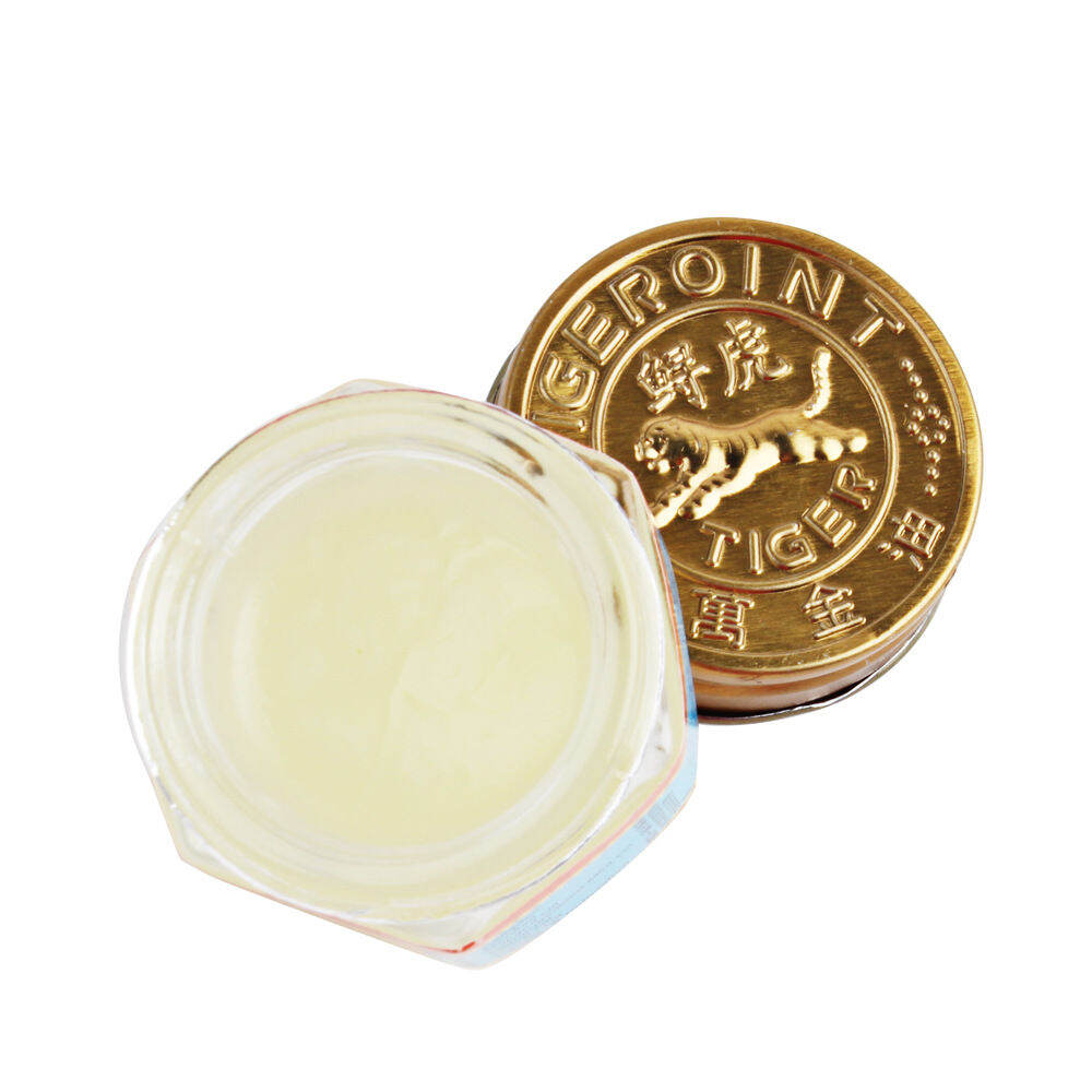 【CW】Red Balm Tiger Ointment Chinese Painkiller Lion Balm Muscle Pain ...