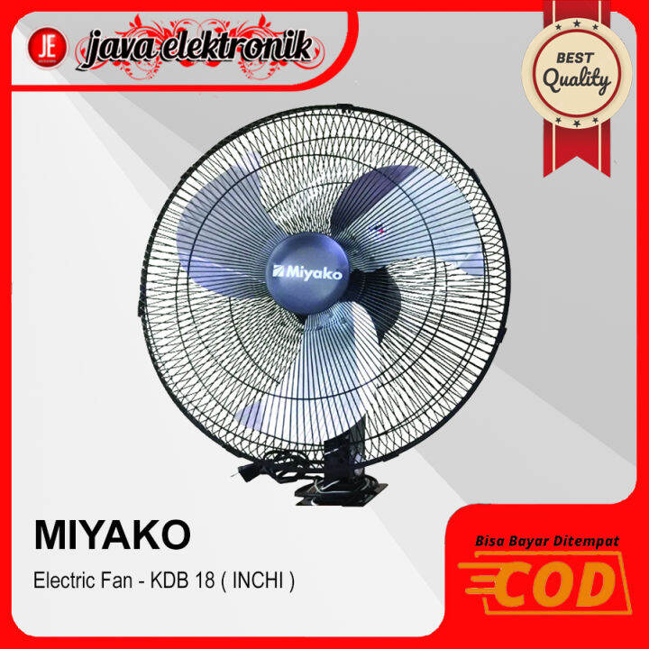 Kipas Angin Dinding - MIYAKO KDB18 (KIPAS BESI) 18 Kipas Angin Dinding - MIYAKO KDB18 (KIPAS BESI) 18