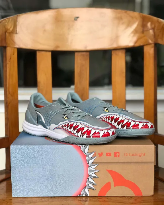 Ortus Requin Hiu Sepatu Futsal Hiu Sepatu Ortus Big Size Sepatu Ortuseight Requin Hiu Lazada