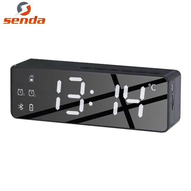 Vocal Radio In stock Senda Portable Multifunction LED Mirror Alarm ...