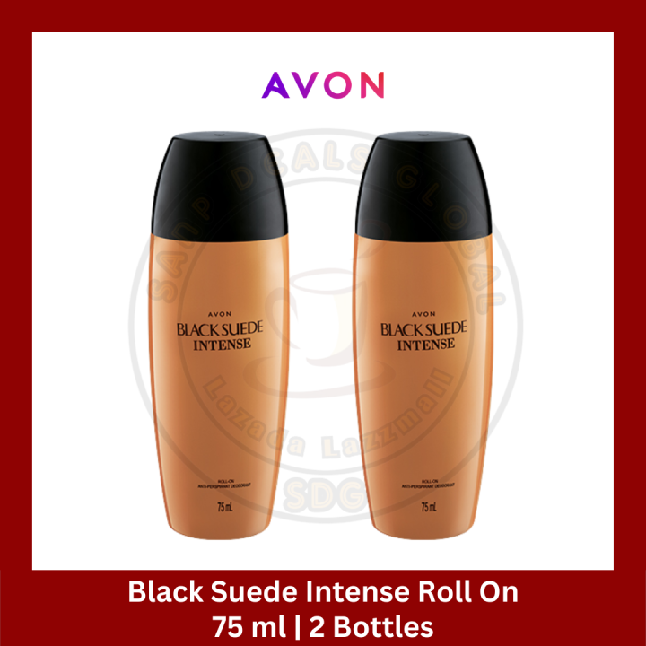 Avon Black suede Intense Roll on 75ml ( 2 Bottles ) | Lazada PH