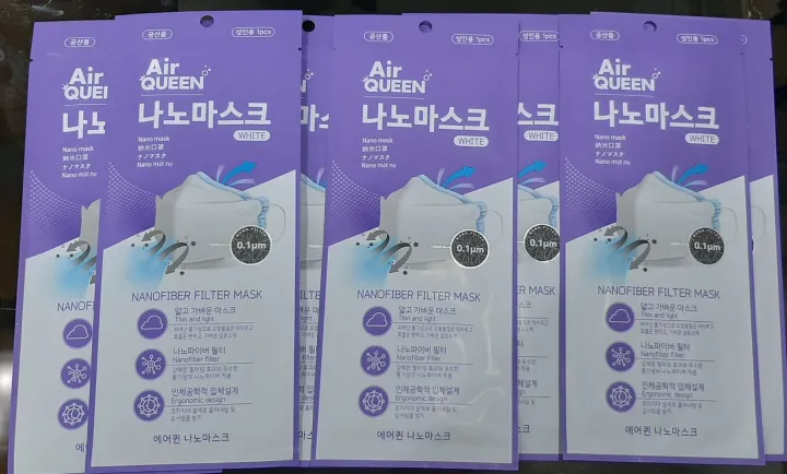 10Pcs Air Queen Nano Filter Mask | Lazada PH
