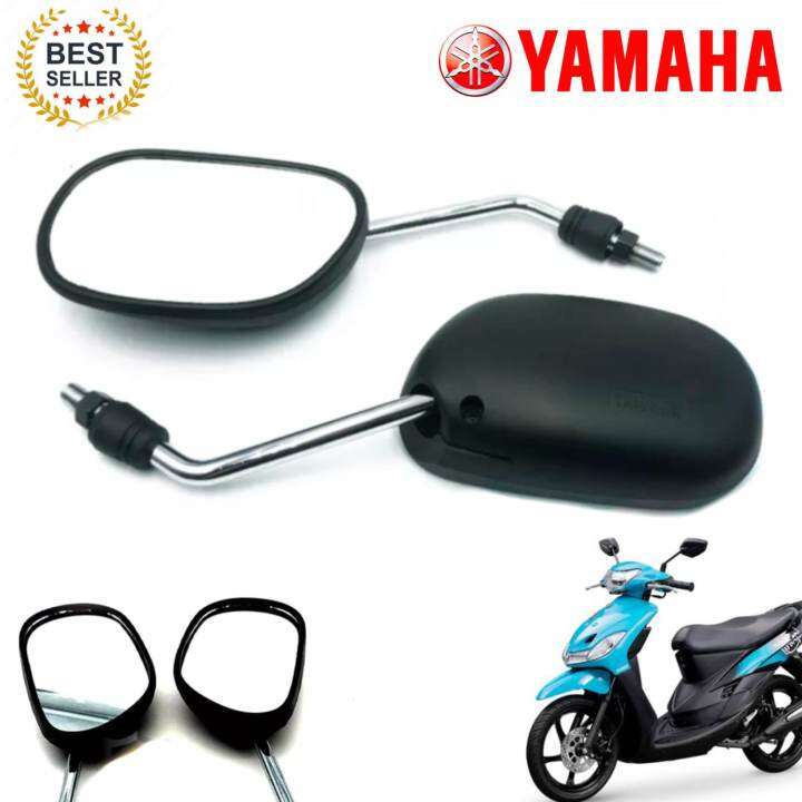 YAMAHA Mio Gear -Motorcycle Side Mirror Crome Stem | Stock genuine ...